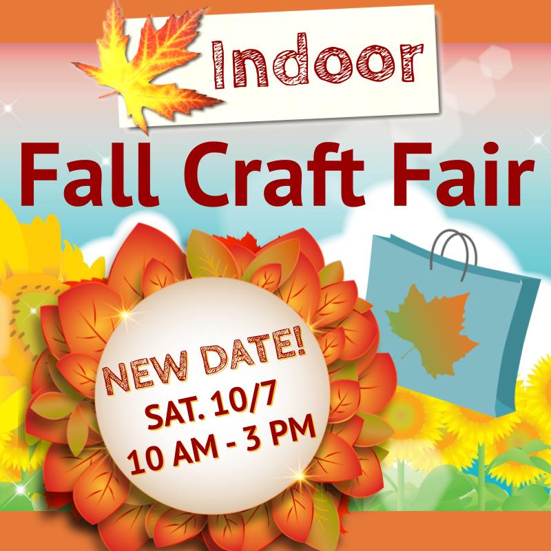 New Date! INDOOR Fall Craft Fair | The Henry Carter Hull Library